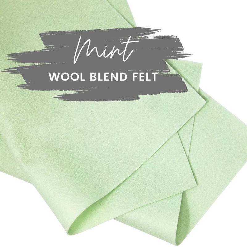 Green Felt by the Yard - Etsy
