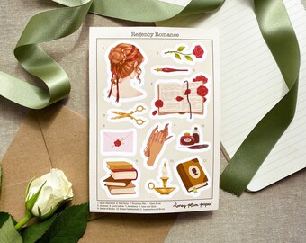 Jane Austen Regency Painting - Etsy