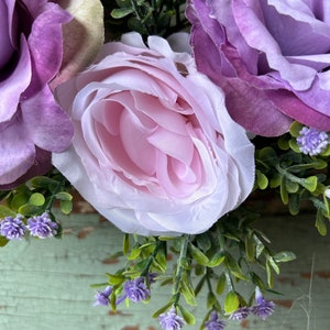 Elegant Custom Purple Lavender Door Front Door Wreath - Etsy