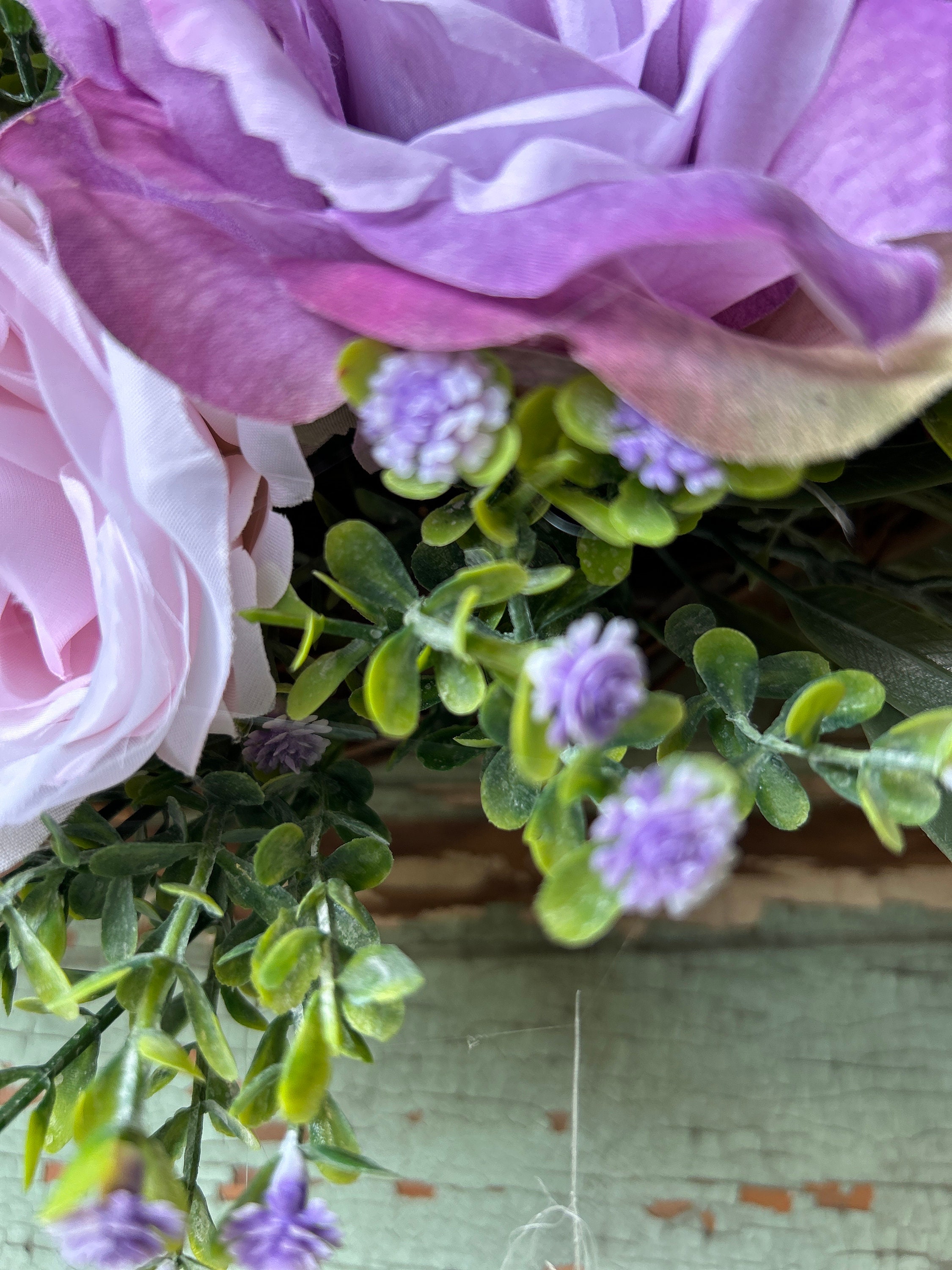 Elegant Purple Lavender Door Front Wreath - Etsy