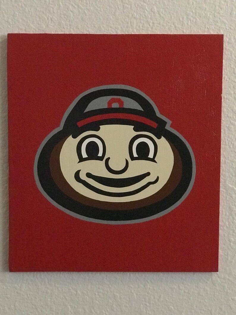Handmade 11 1/2in X 13in Ohio State Wall Art - Etsy