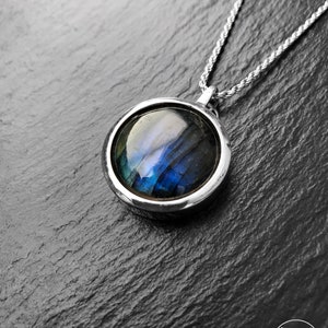 Hecate Goddess of Moon and Magic Necklace With Labradorite Gemstone ...