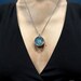 Silver Water Element Necklace / Pendant With Abalone Shell - Etsy