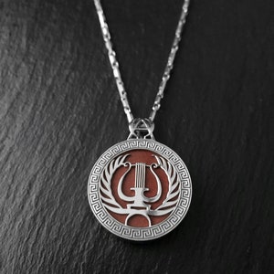 Apollo Greek God of Sun Silver Pendant / Necklace - Etsy