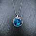 Silver Water Element Necklace / Pendant With Abalone Shell - Etsy UK