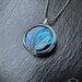 Silver Water Element Necklace / Pendant With Abalone Shell - Etsy UK