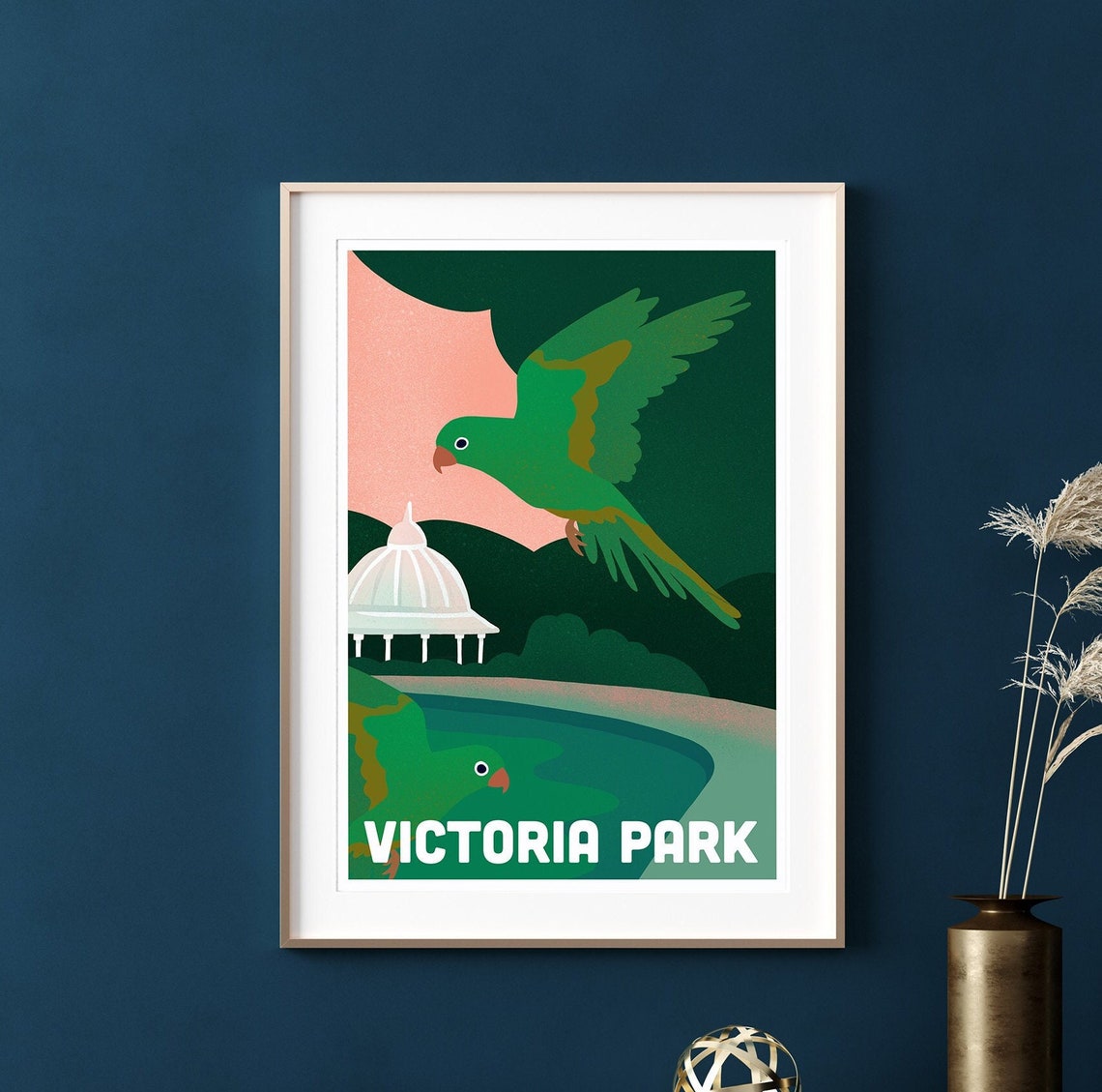 Victoria Park - A3 Poster Print - Etsy UK