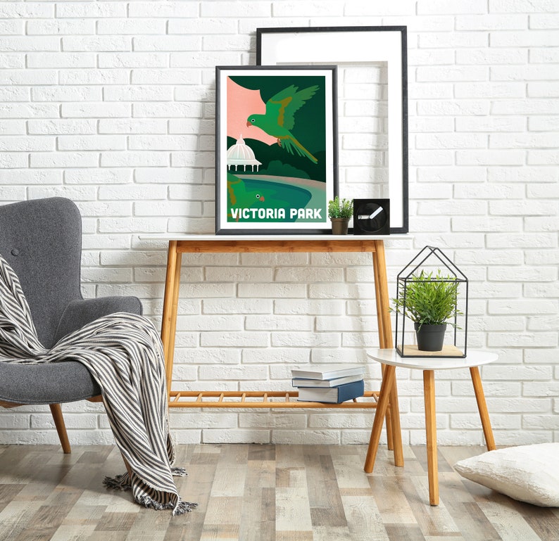 Victoria Park - A3 Poster Print - Etsy UK