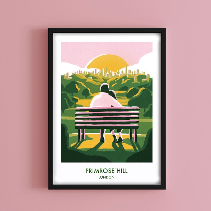 Primrose Hill Print - Etsy UK