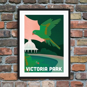 Victoria Park - A3 Poster Print - Etsy UK