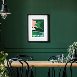 Victoria Park - A3 Poster Print - Etsy UK