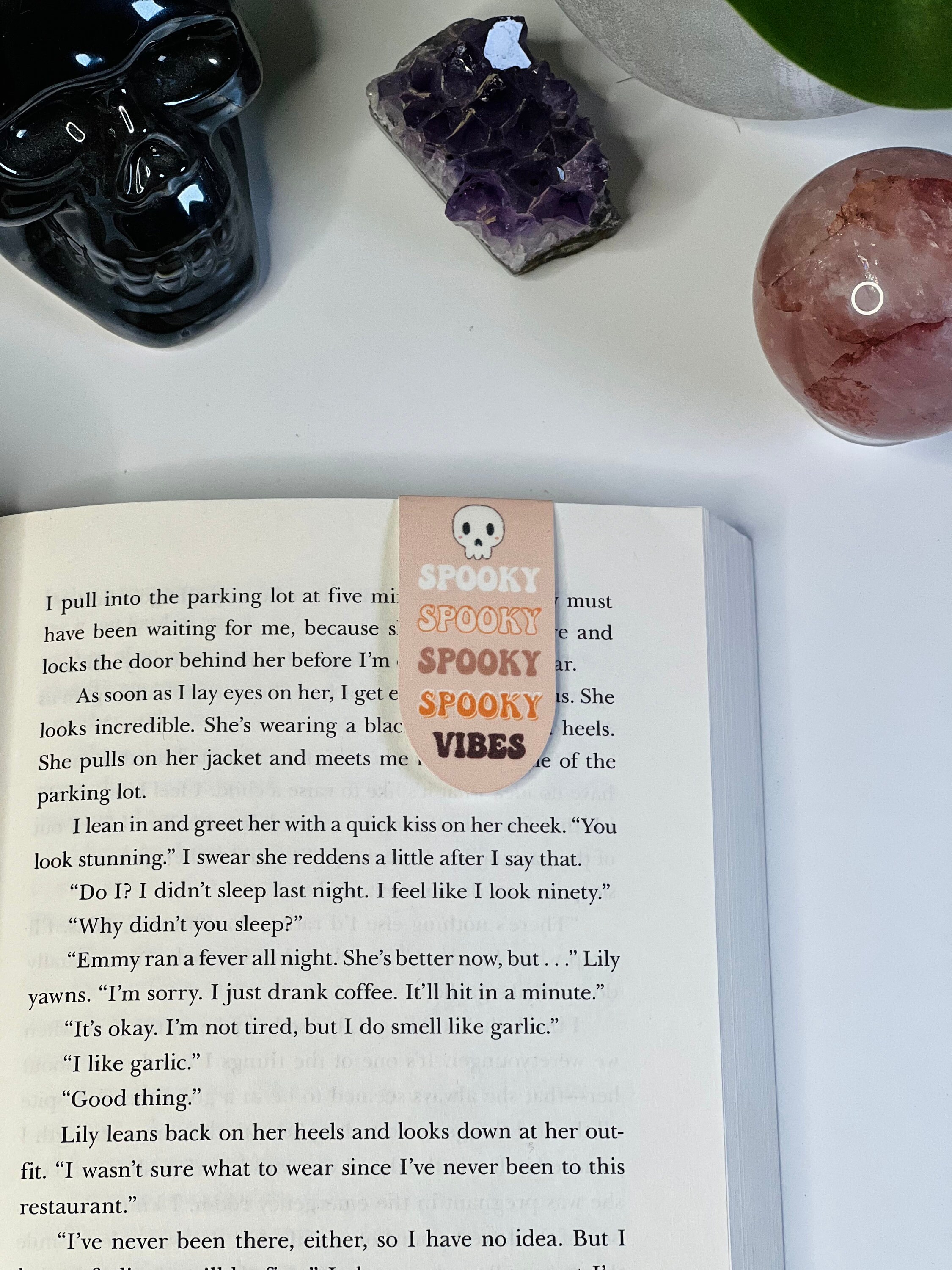 Cute Spooky Magnetic Bookmark Set - Etsy