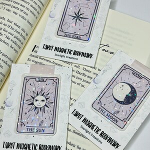 Tarot Card Magnetic Bookmark - Etsy