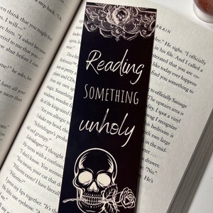 Dark Romance Bookmark - Etsy