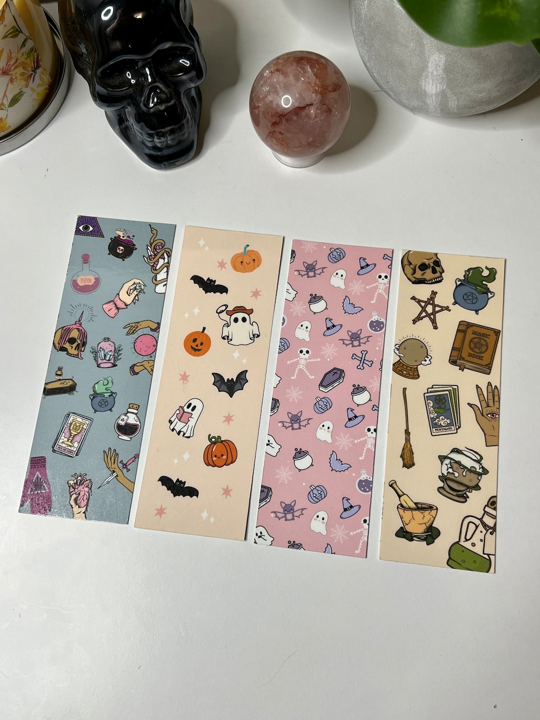 Cute Spooky Halloween Bookmark Themed - Etsy