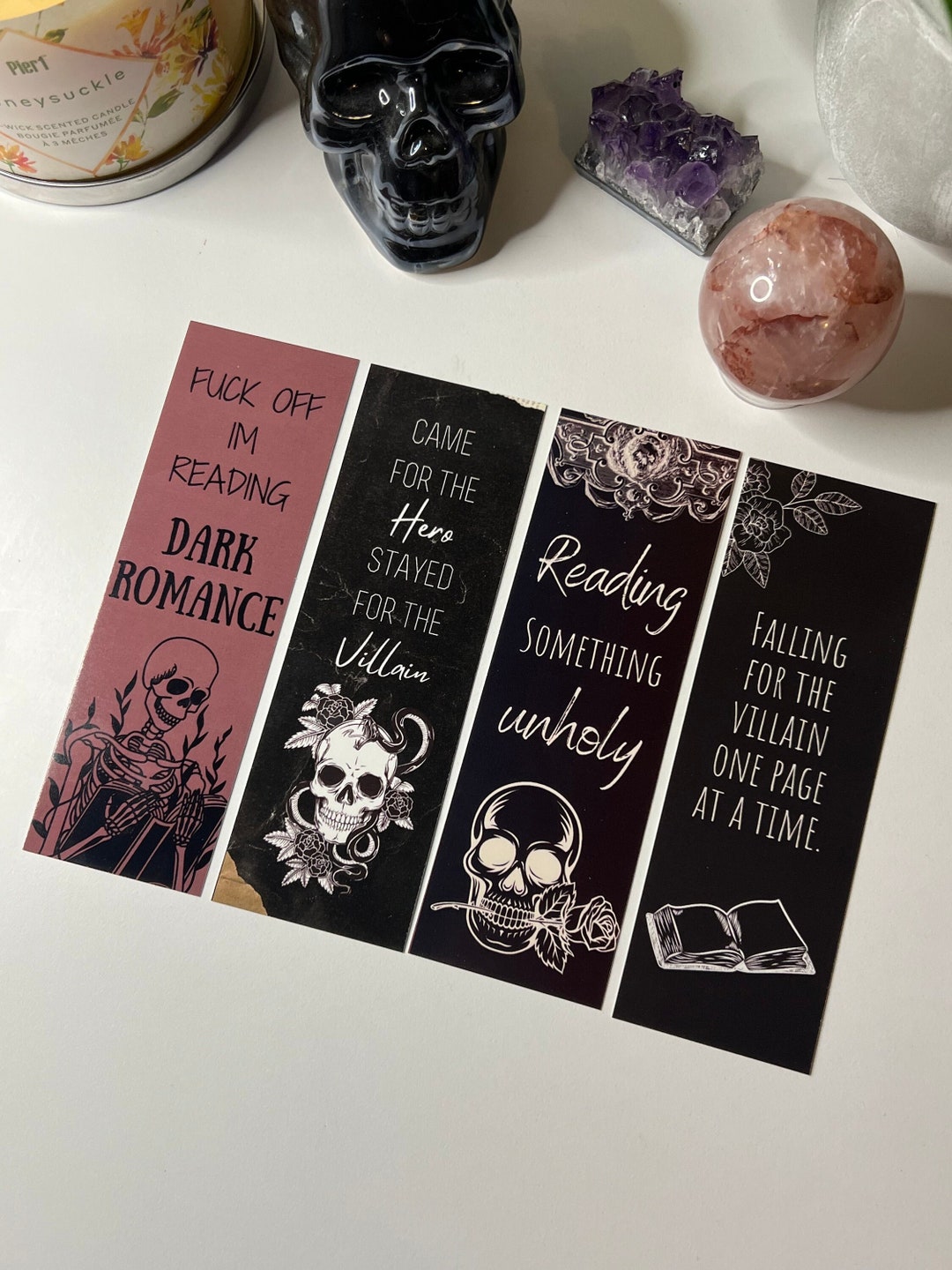 Dark Romance Bookmark - Etsy