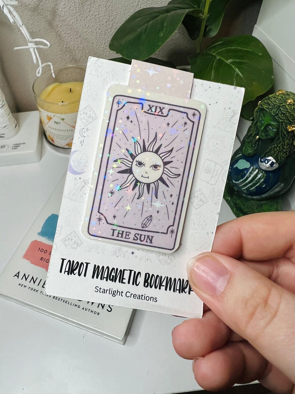 Tarot Card Magnetic Bookmark - Etsy