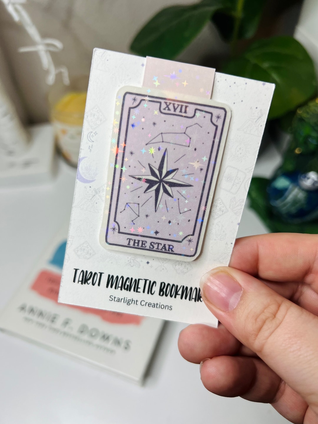 Tarot Card Magnetic Bookmark - Etsy
