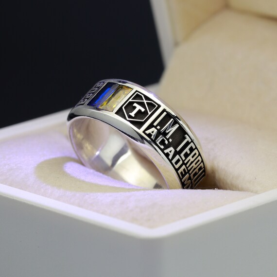 Class band ring, high school class band , Custom graduation ring 2023 ...