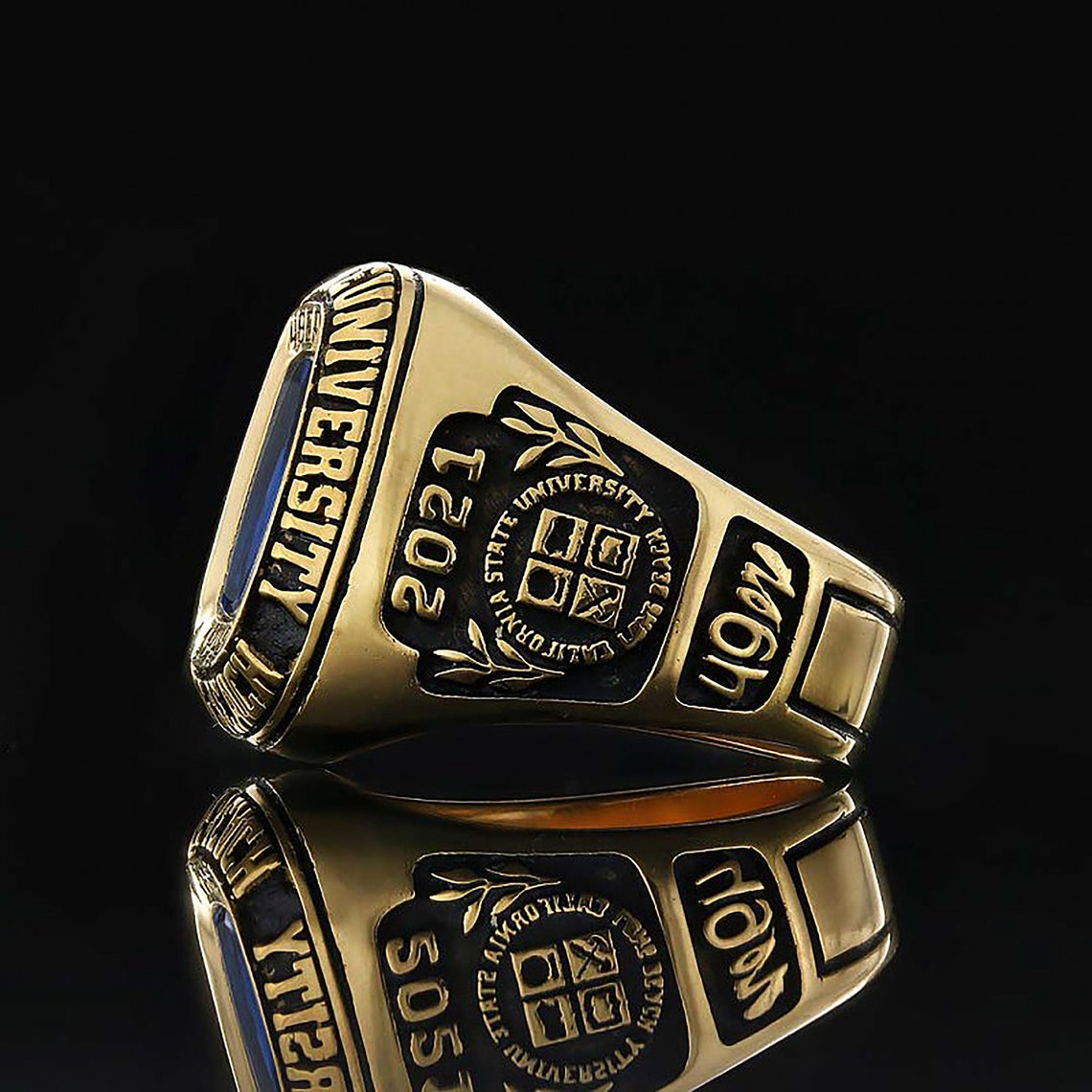 College Class Ring University Ring Class Ring 2022 - Etsy