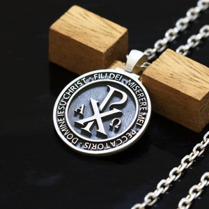 Chi Rho Necklace Pendant, Chi-rho XP Necklace, Christian Jewelry ...