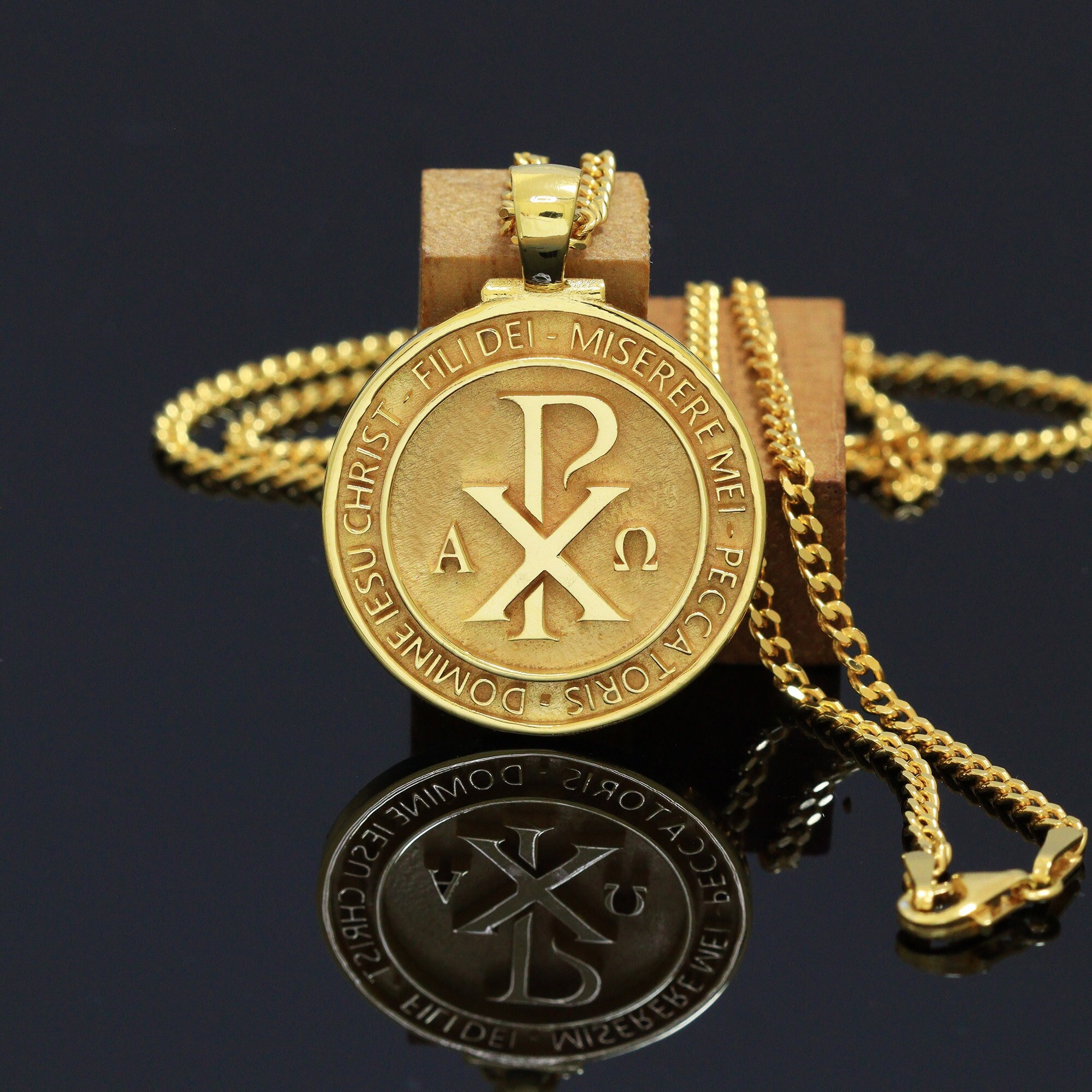 Chi Rho Necklace Pendant, Chi-rho XP Necklace, Christian Jewelry ...