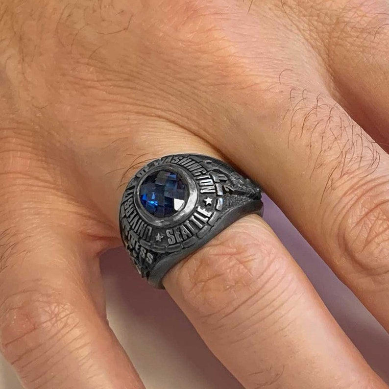 Custom Class Ring University Ring Custom College Ring - Etsy