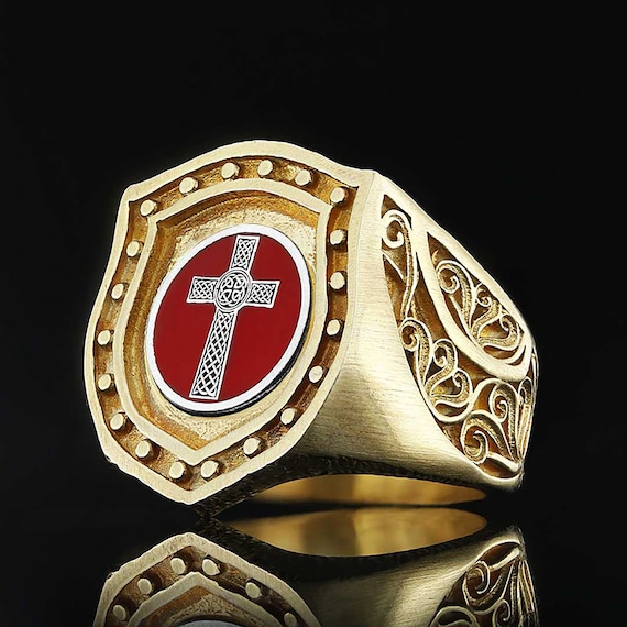 Christian Cross Ring , Catholic cross , Orthodox cross , Christian ...