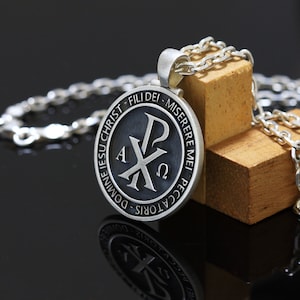 Chi Rho Necklace Pendant, Chi-rho XP Necklace, Christian Jewelry ...
