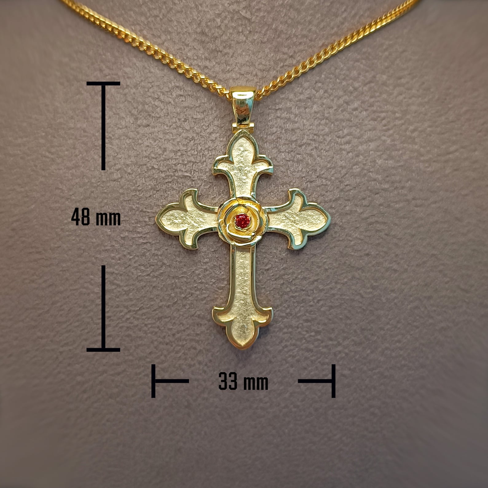 Rose Cross Necklace , Rosicrucian Order Pendant , Masonic Christian ...