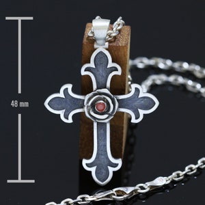 Rosicrucian Necklace , Rose Cross , Amorc Pendant , Silver Christian ...