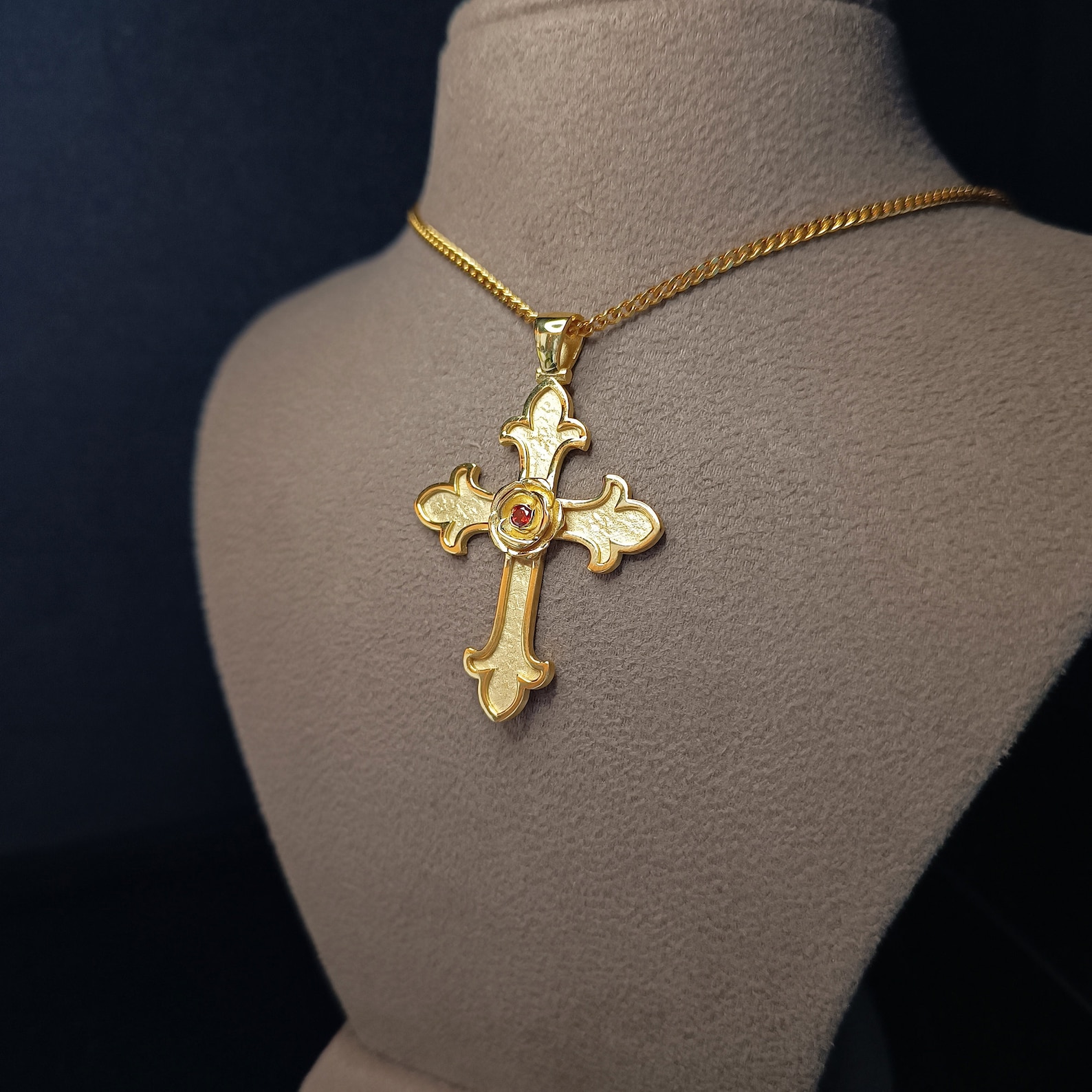 Rose Cross Necklace , Rosicrucian Order Pendant , Masonic Christian ...