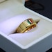 Custom Sterling Silver Class Ring, 18k Gold Coated, Graduation Gift ...