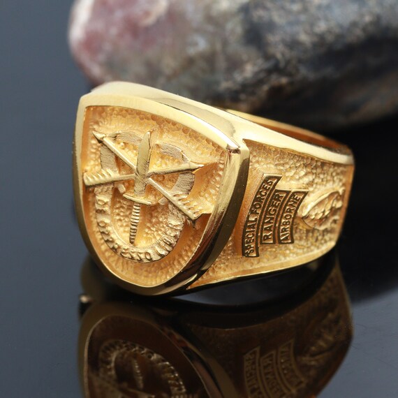 De oppresso Liber Ring , Special forces crest ring , Airborne jewelry ...