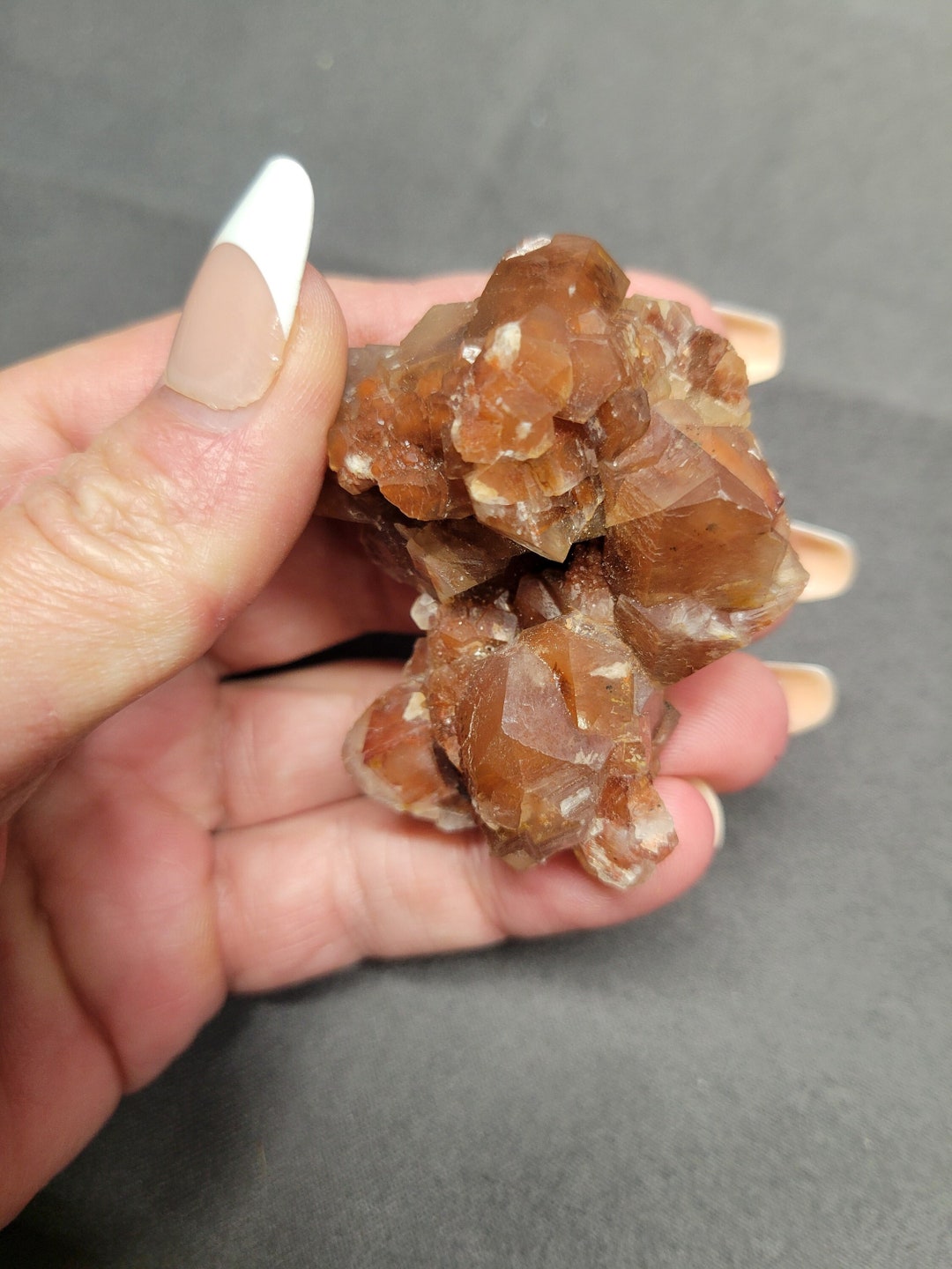 Red Diamond Calcite Specimen, Specimen, Manifestation, Calcite, Crystal ...