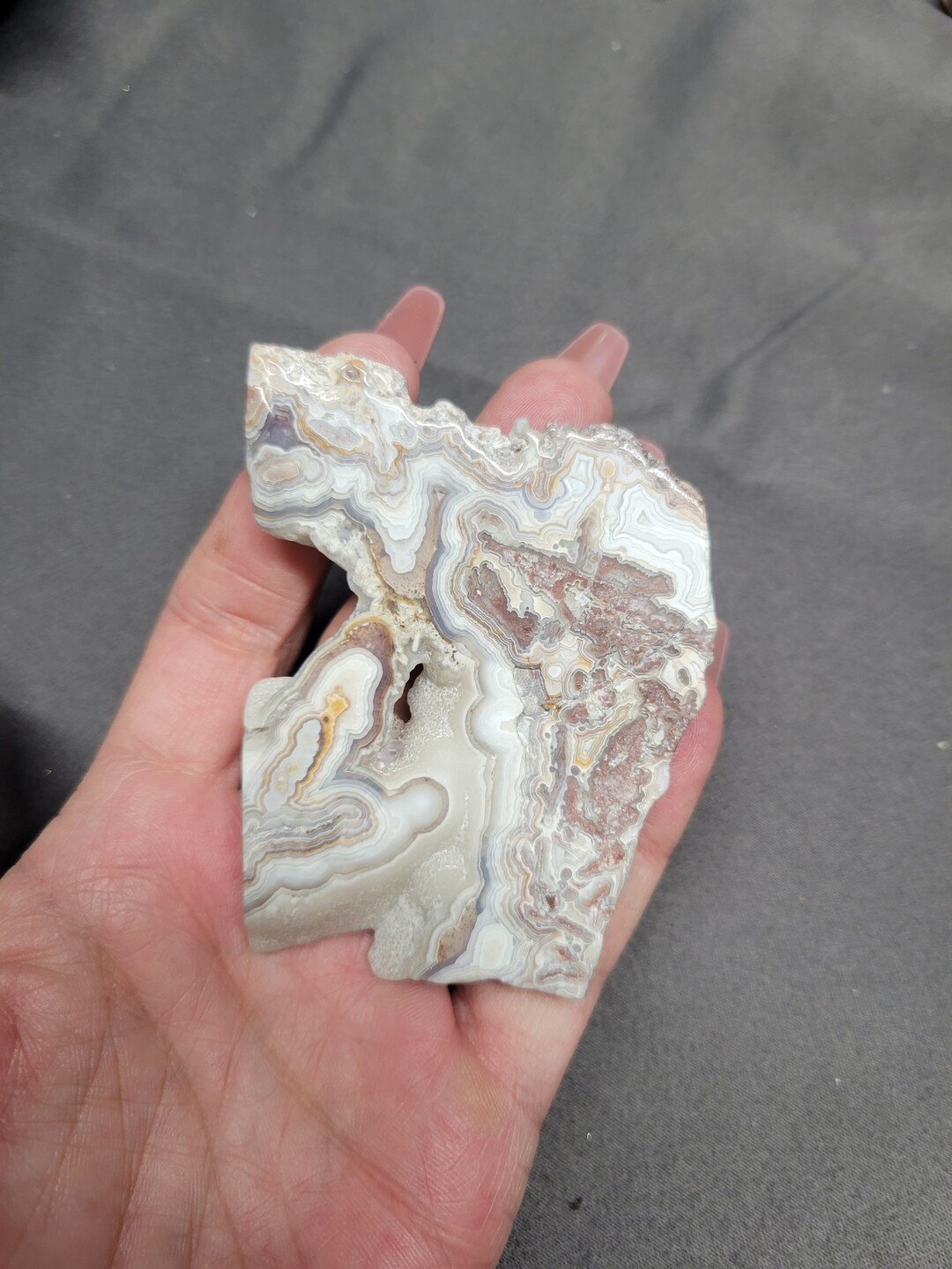 Mexican Crazy Lace Agate Slab, Crystal, Crazy Lace Agate, Manifestation ...