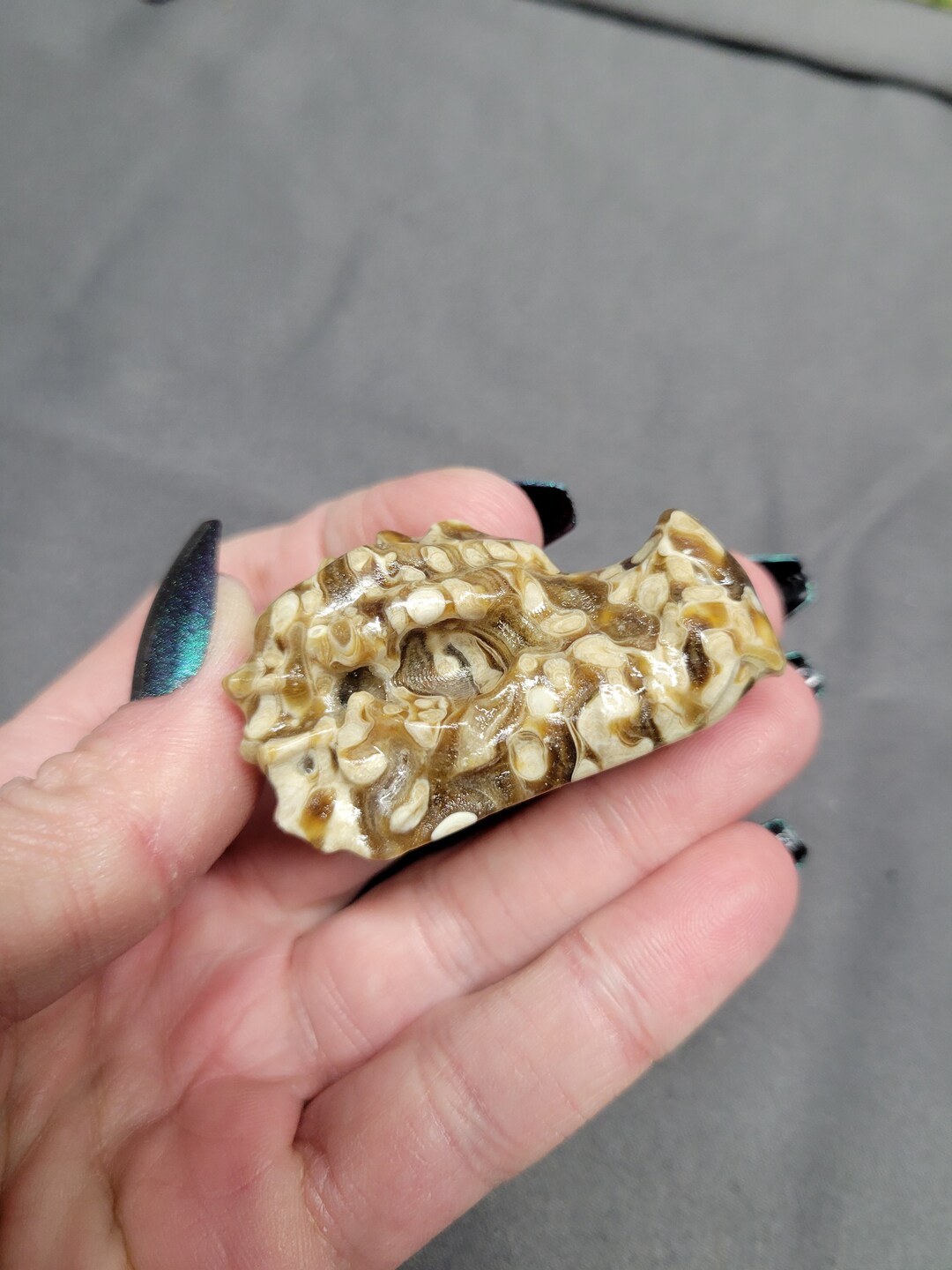 Calcite Crystal Dragon Head Carving, Dragon, Calcite, Crystal Dragon ...