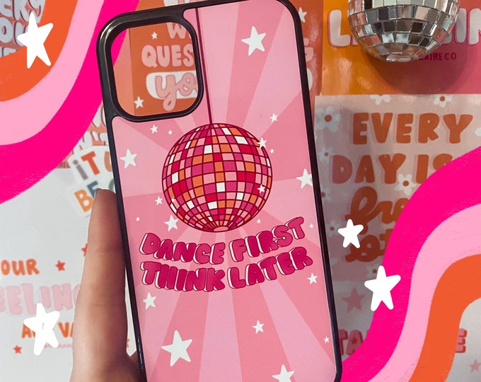 Dance First Disco Ball Phone Case iPhone Case Trendy Phone Case - Etsy