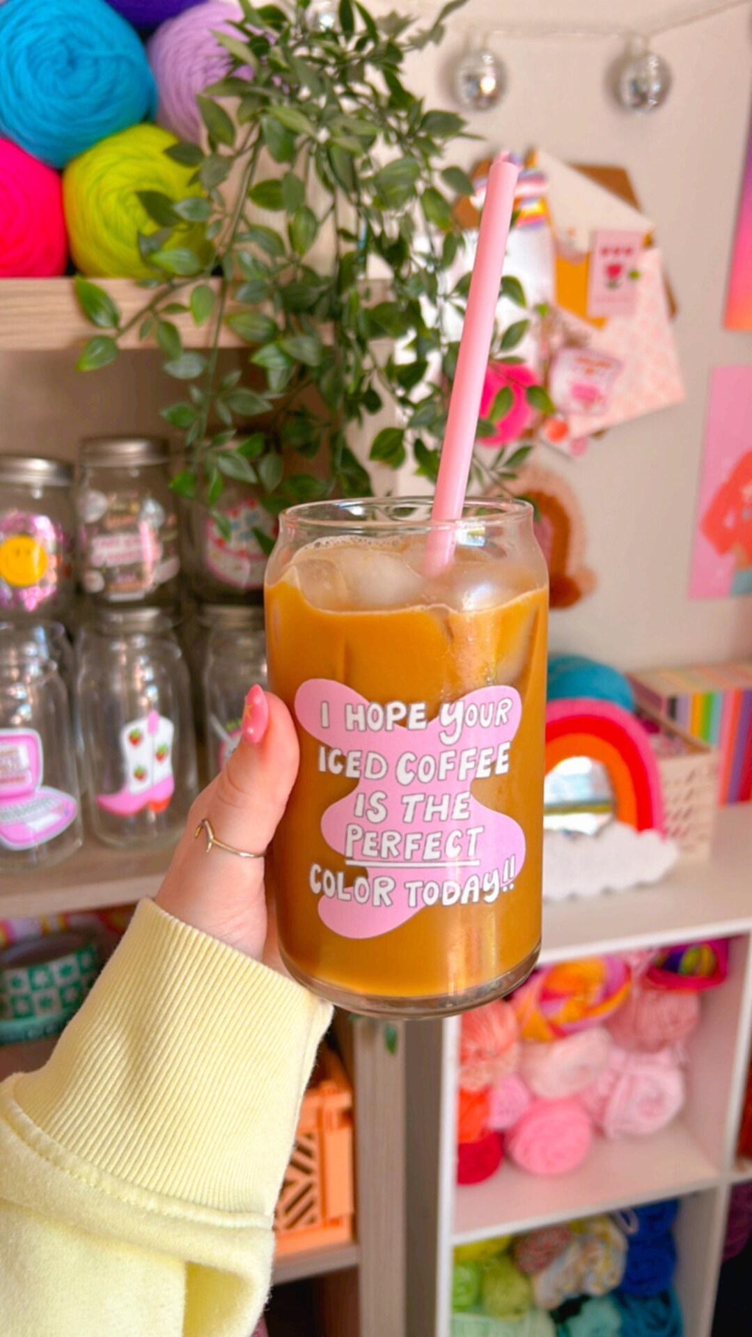 Perfect Iced Coffee Can Cup || Cup for Iced Drinks || Beer Can Glass ...