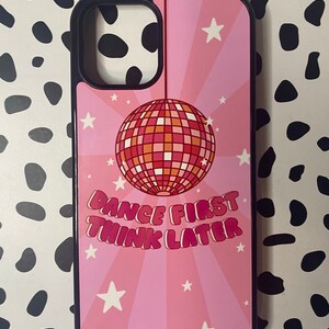 Dance First Disco Ball Phone Case iPhone Case Trendy - Etsy