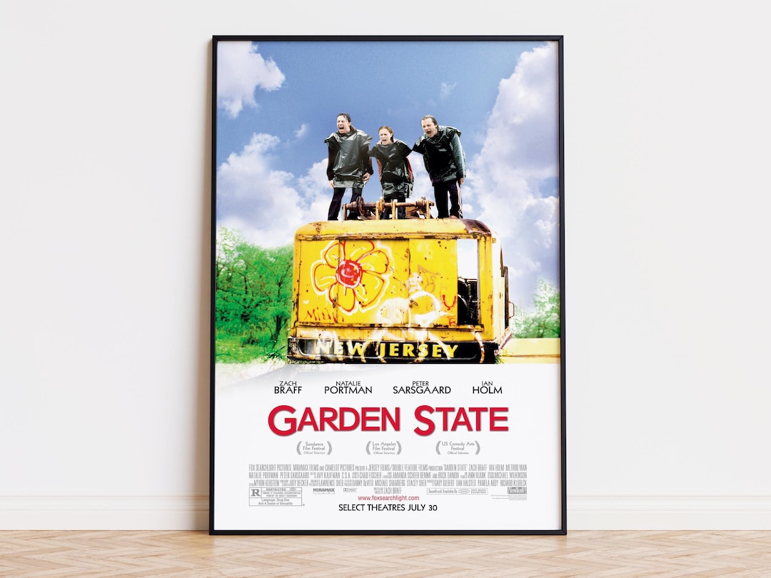 Garden State - Movie Poster | Digital Download | High Quality Ready to ...