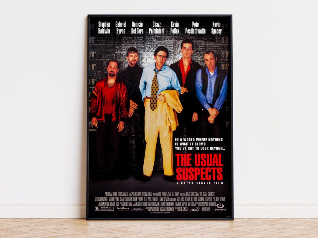 The Usual Suspects - Movie Poster | Digital Download | High Quality ...