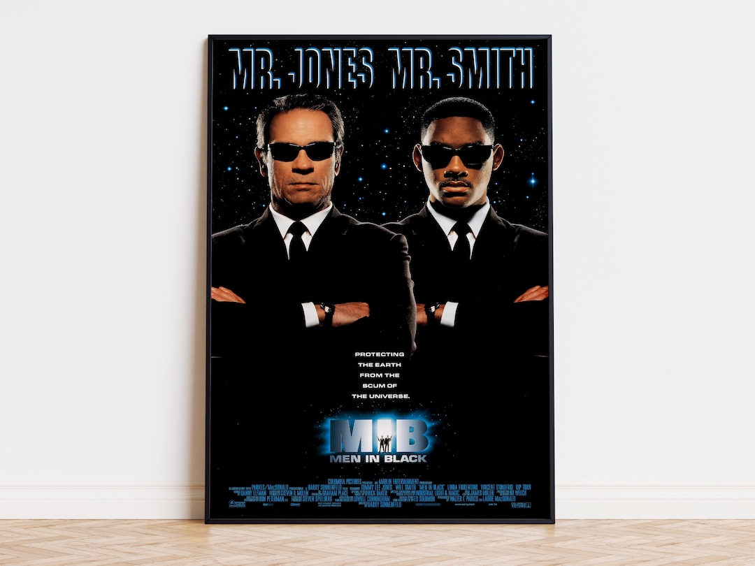 Men in Black - Movie Poster | Digital Download | High Quality Ready to ...