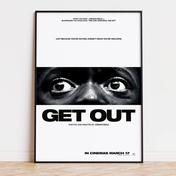 Get Out Movie Poster - Etsy