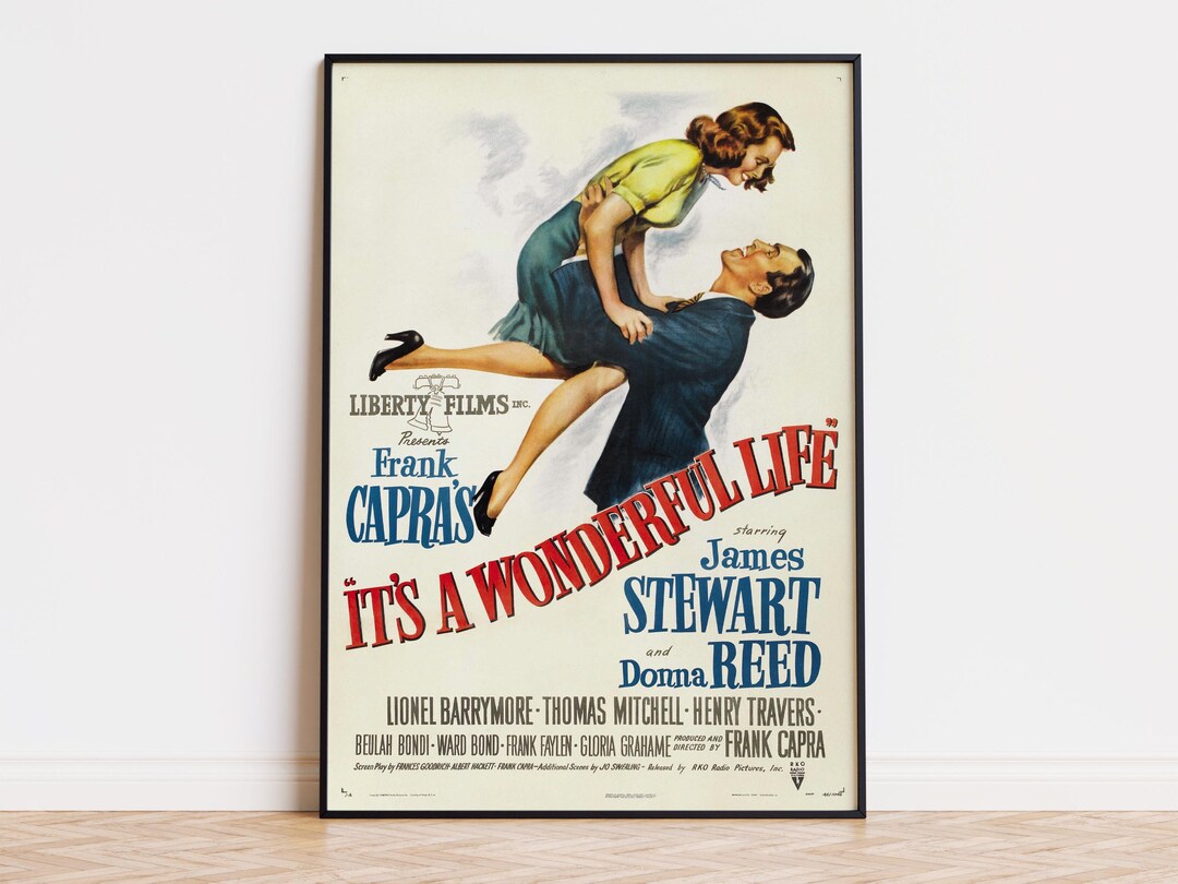 It's a Wonderful Life - Movie Poster | Digital Download | High Quality ...