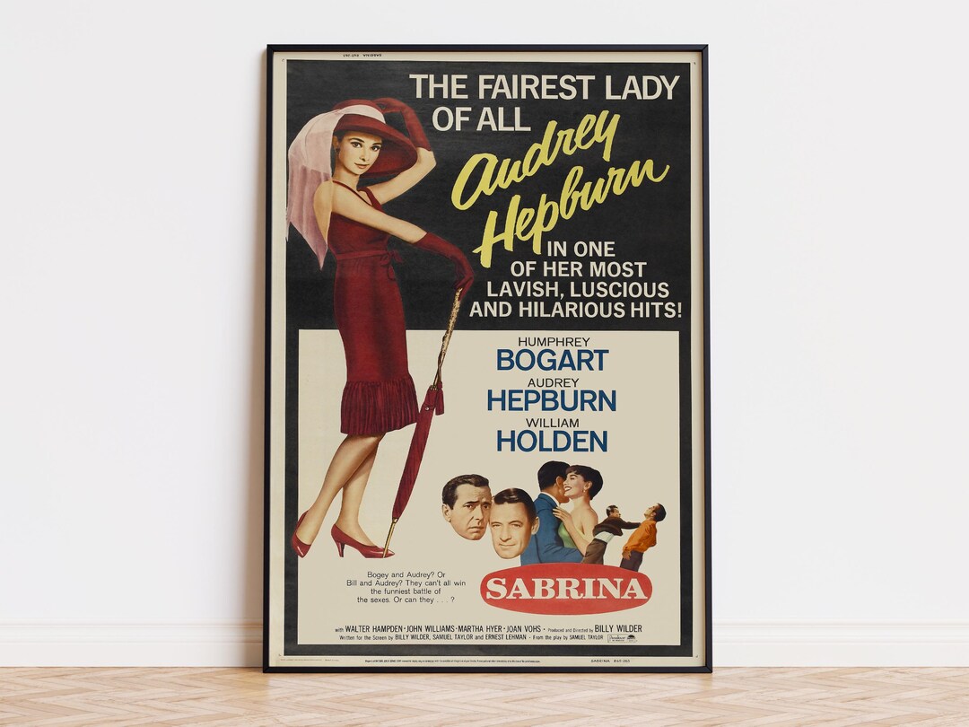 Sabrina - Movie Poster | Digital Download | High Quality Ready to Print ...