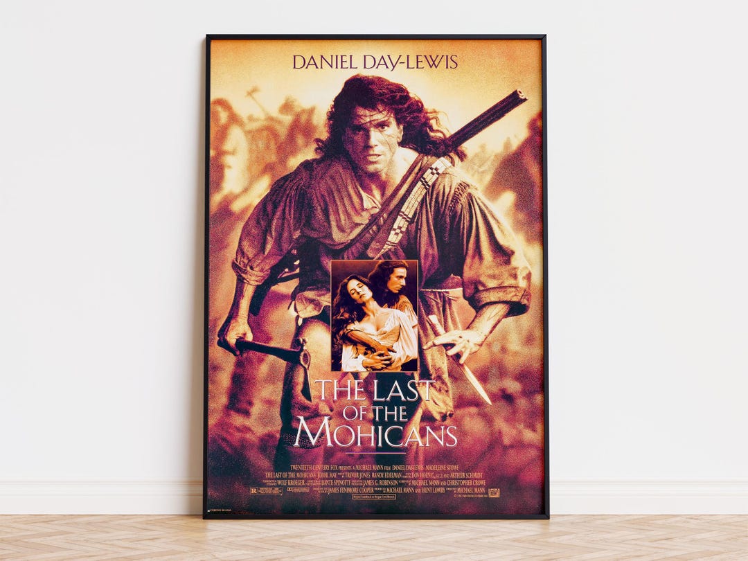 The Last of the Mohicans - Movie Poster | Digital Download | High ...