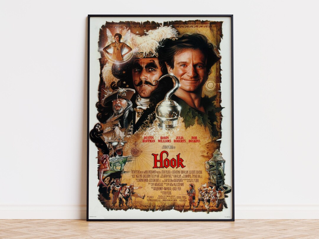Hook - Movie Poster | Digital Download | High Quality Ready to Print - Etsy