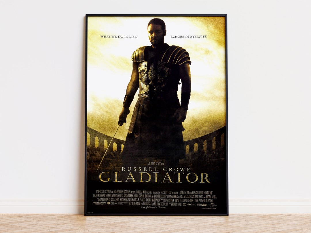 Gladiator - Movie Poster | Digital Download | High Quality Ready to ...