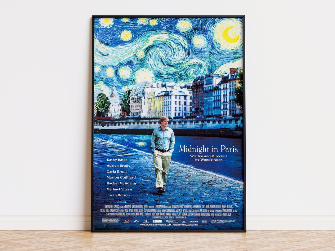 Midnight in Paris - Movie Poster | Digital Download | High Quality ...